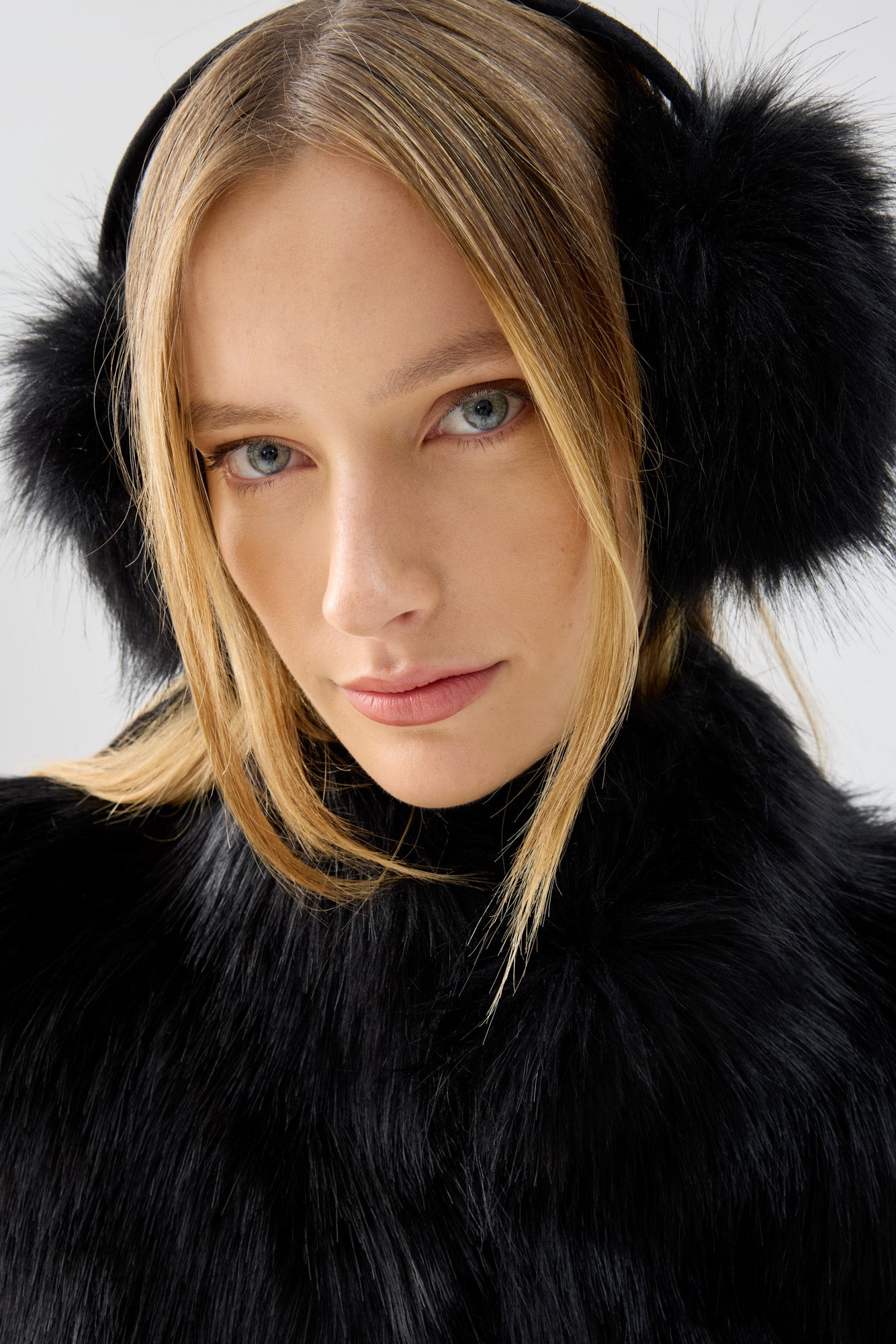 Shop Women's Black Faux Fur Jackets & Coats | Unreal Fur AU